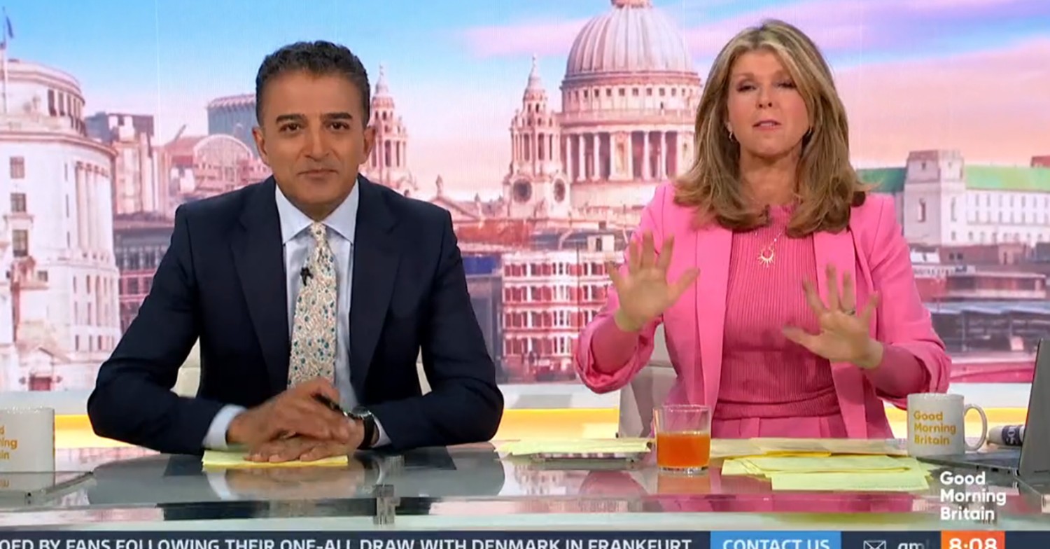 Kate Garraway apologises for on-air 'crisis' on GMB
