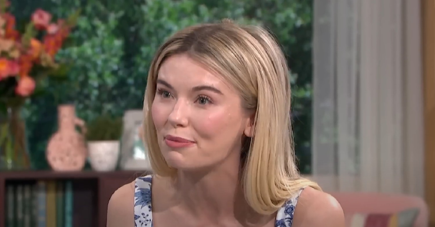 Georgia Toffolo says partner James' dad has cancer