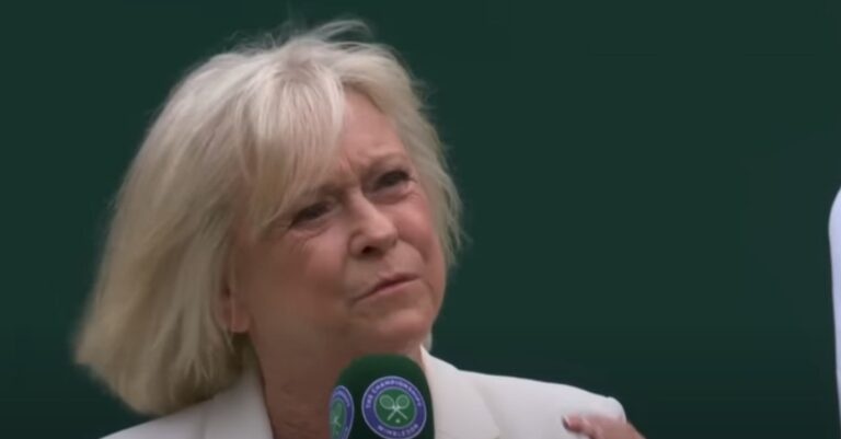 Sue Barker fans want Wimbledon return as Andy Murray tearful