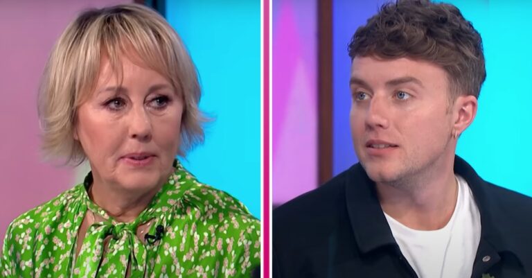 Roman Kemp shows off sunburn as mum Shirlie fumes