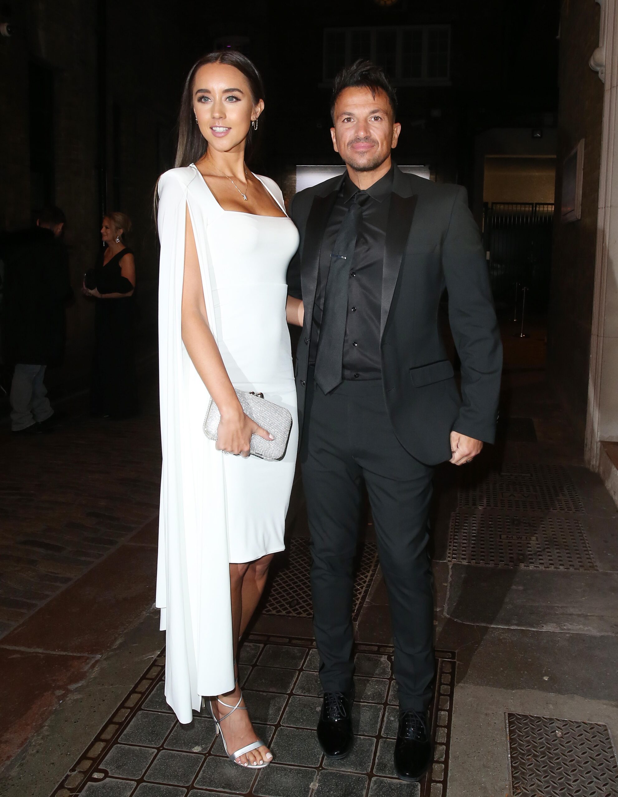 Peter Andre shares glimpse of baby Arabella's face in holiday pics