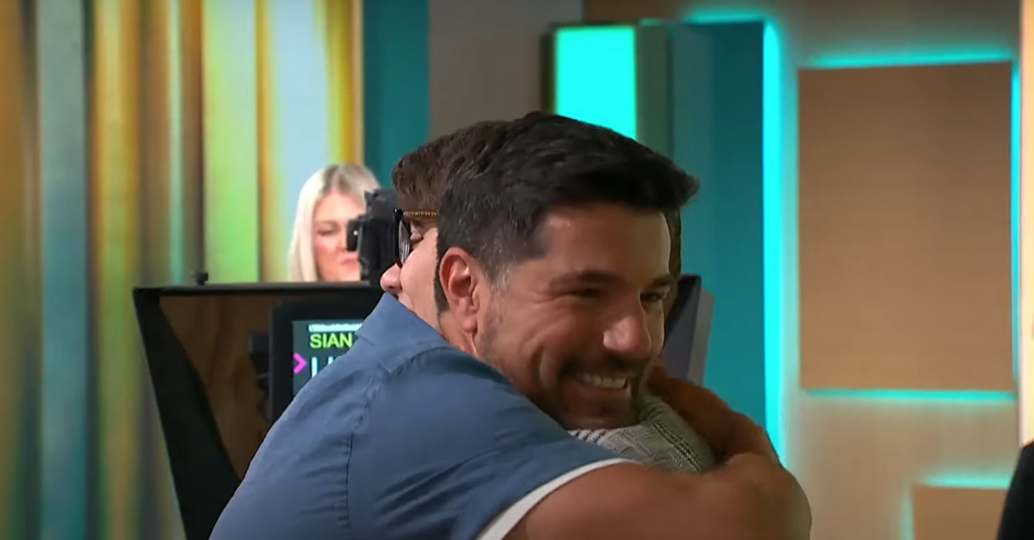 This Morning: Craig Doyle fights tears as Jeff Goldblum hugs son Quinn