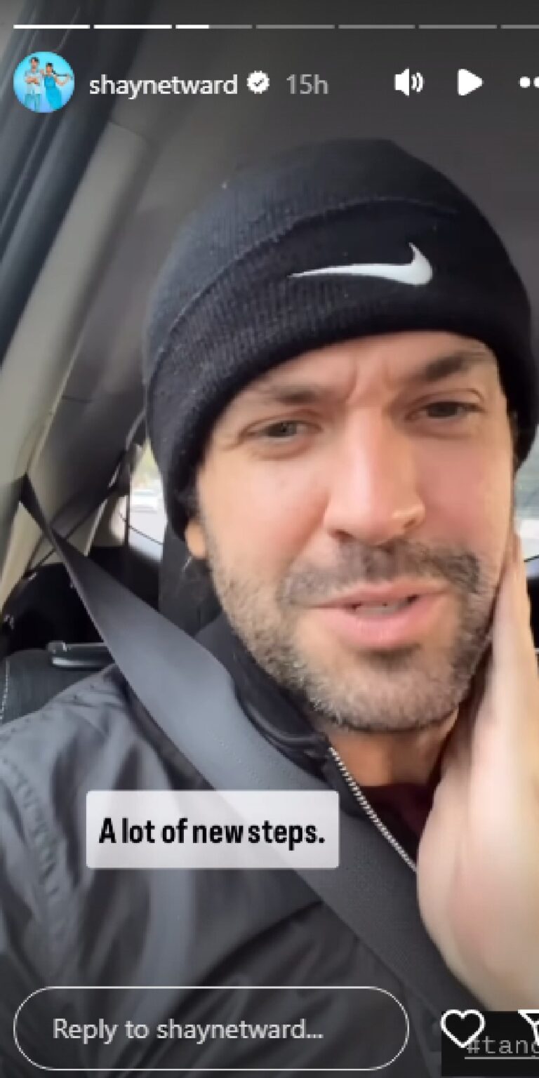 Strictly star Shayne Ward admits ‘it’s really tough’ as he’s left ...