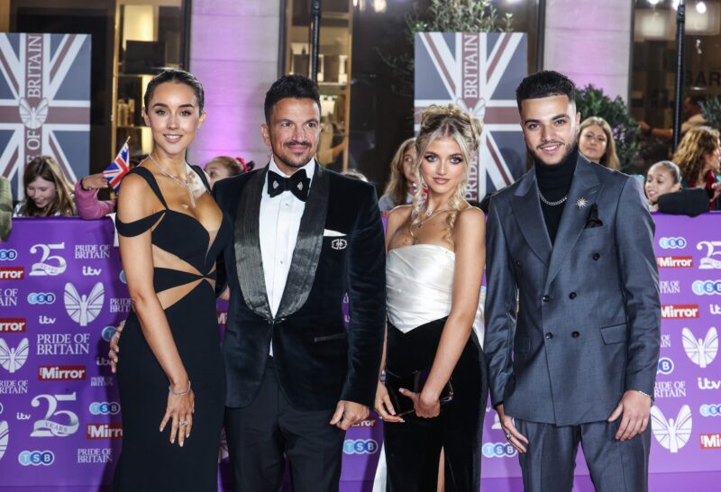 Peter Andre makes appearance with wife Emily at Pride of Britain awards