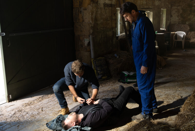 Emmerdale spoilers for next week: First look Ross and Billy's fight ...