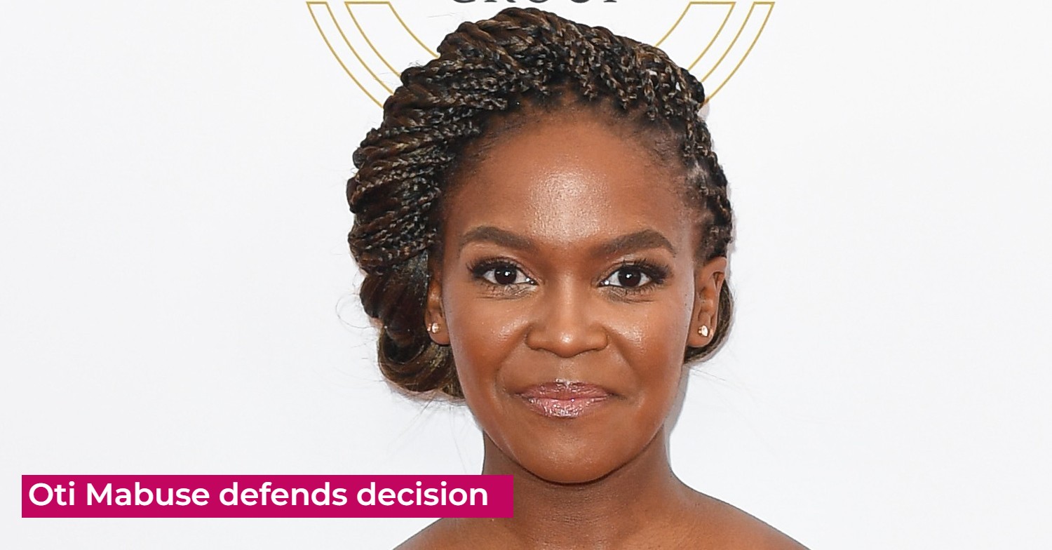 I'm A Celebrity star Oti Mabuse defiantly defends leaving one-year-old ...