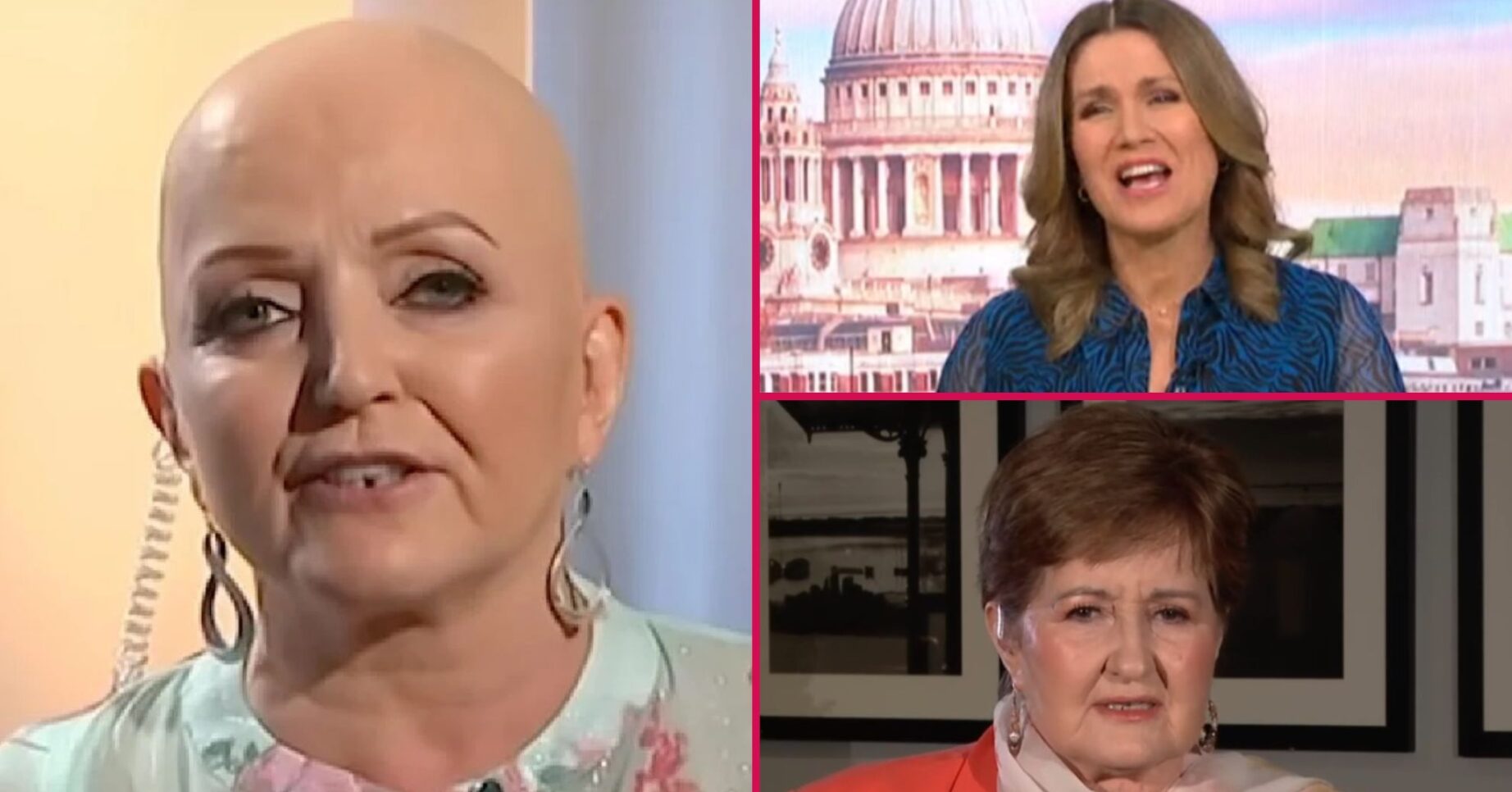 Denise Nolan tribute to sister Linda cut short by technical issues on GMB