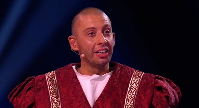 The Masked Singer star Example shares first photo of baby and tattoo ...