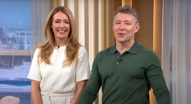 This Morning presenters Ben Shephard and Cat Deeley announce break