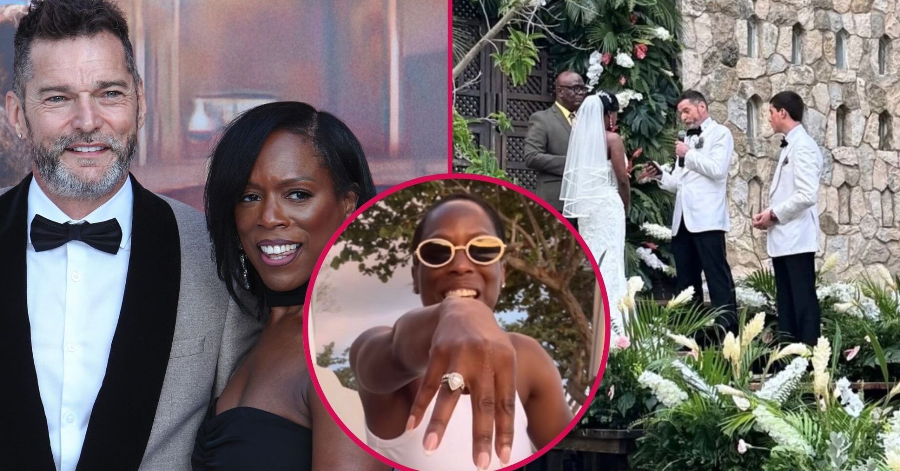 Inside Fred Sirieix’s wedding to wife Fruitcake - stunning ring and ...