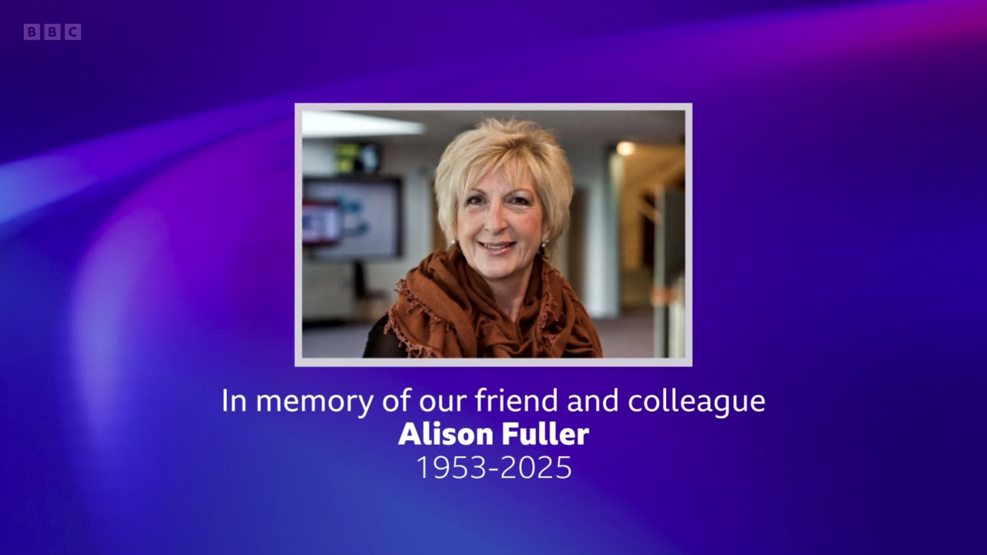 Question Time: Fiona Bruce chokes back tears while announcing death of ...