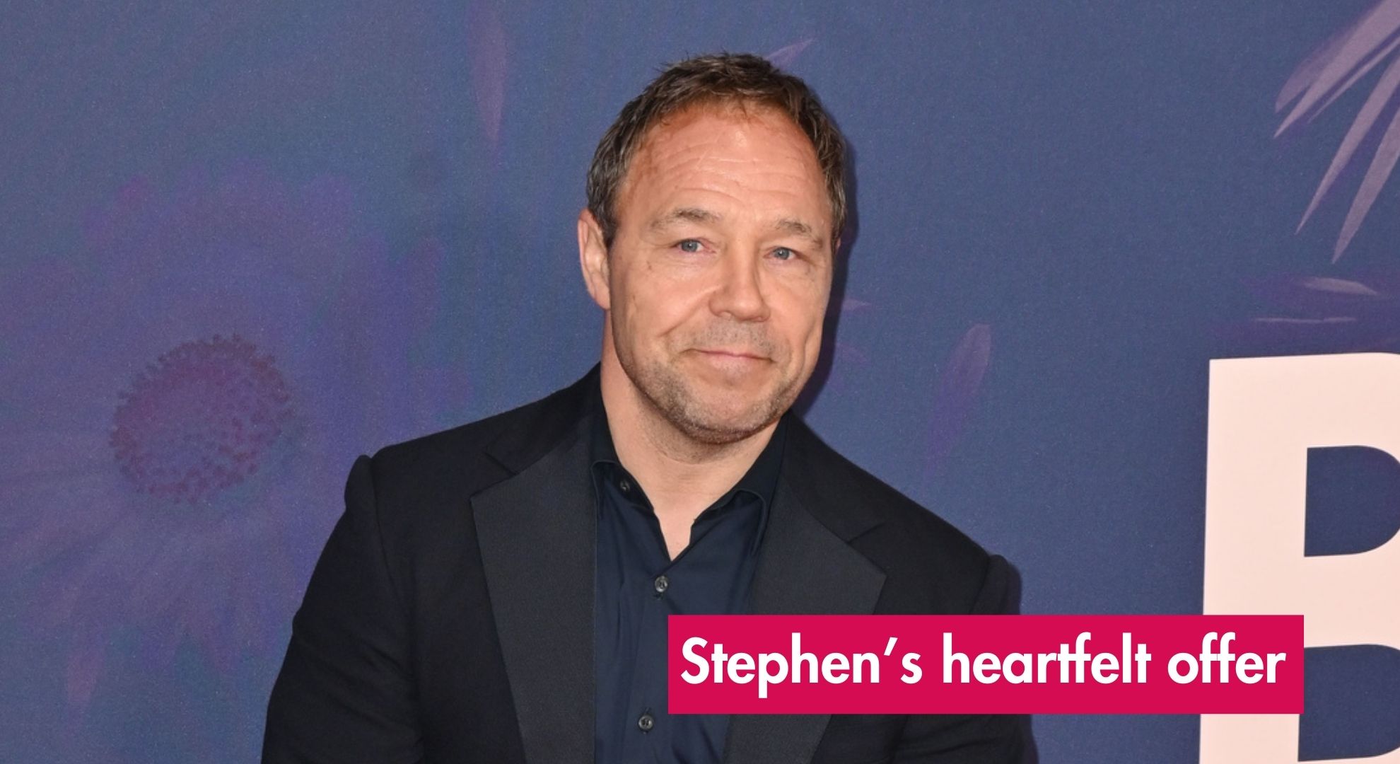 Moment Stephen Graham knew he wouldn't need to adopt co-star Thomas ...