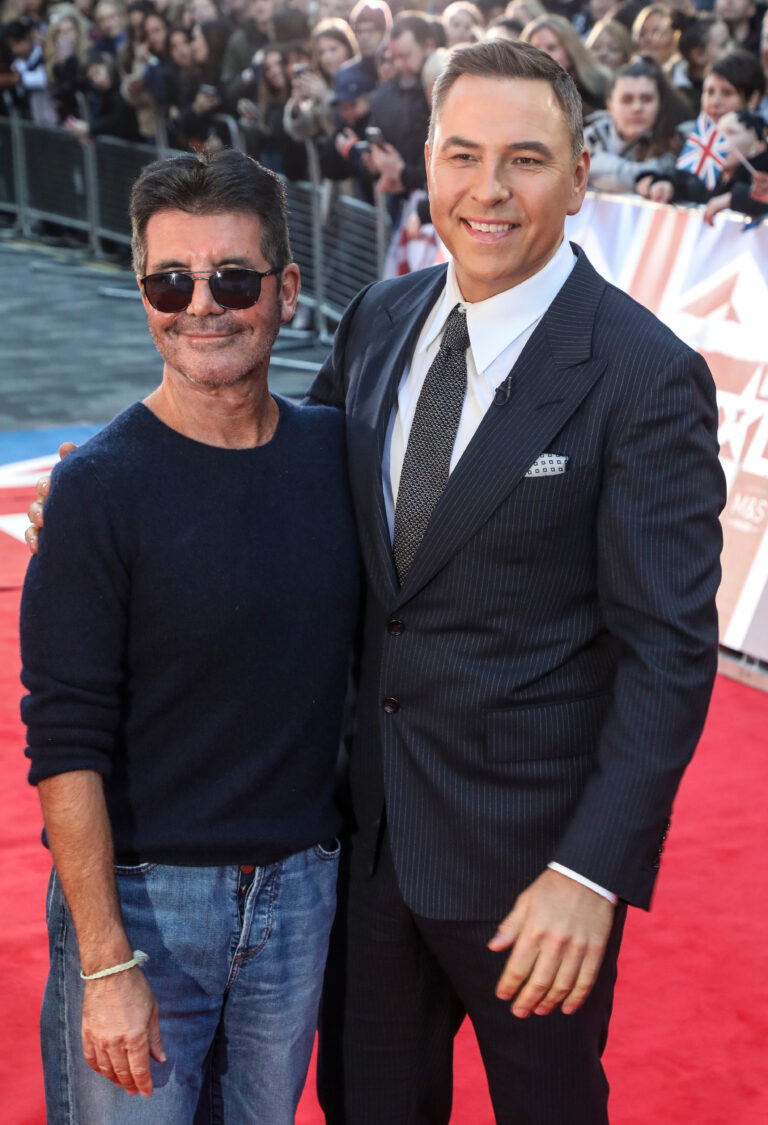 David Walliams and Simon Cowell's as David takes swipe after nearly ...