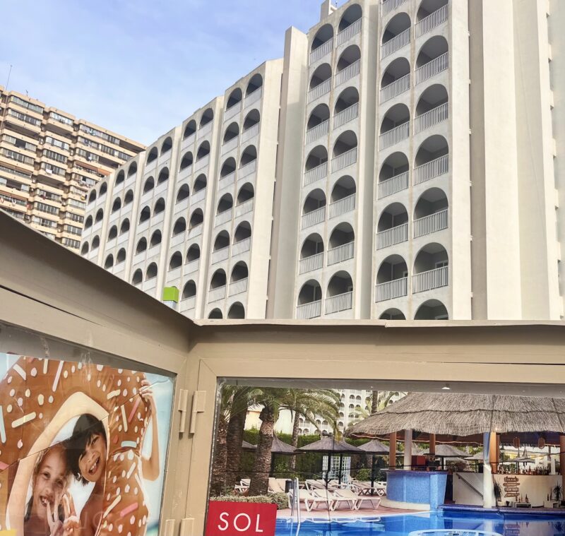 Benidorm is 'coming back' but TV show's Solana Hotel is a building site