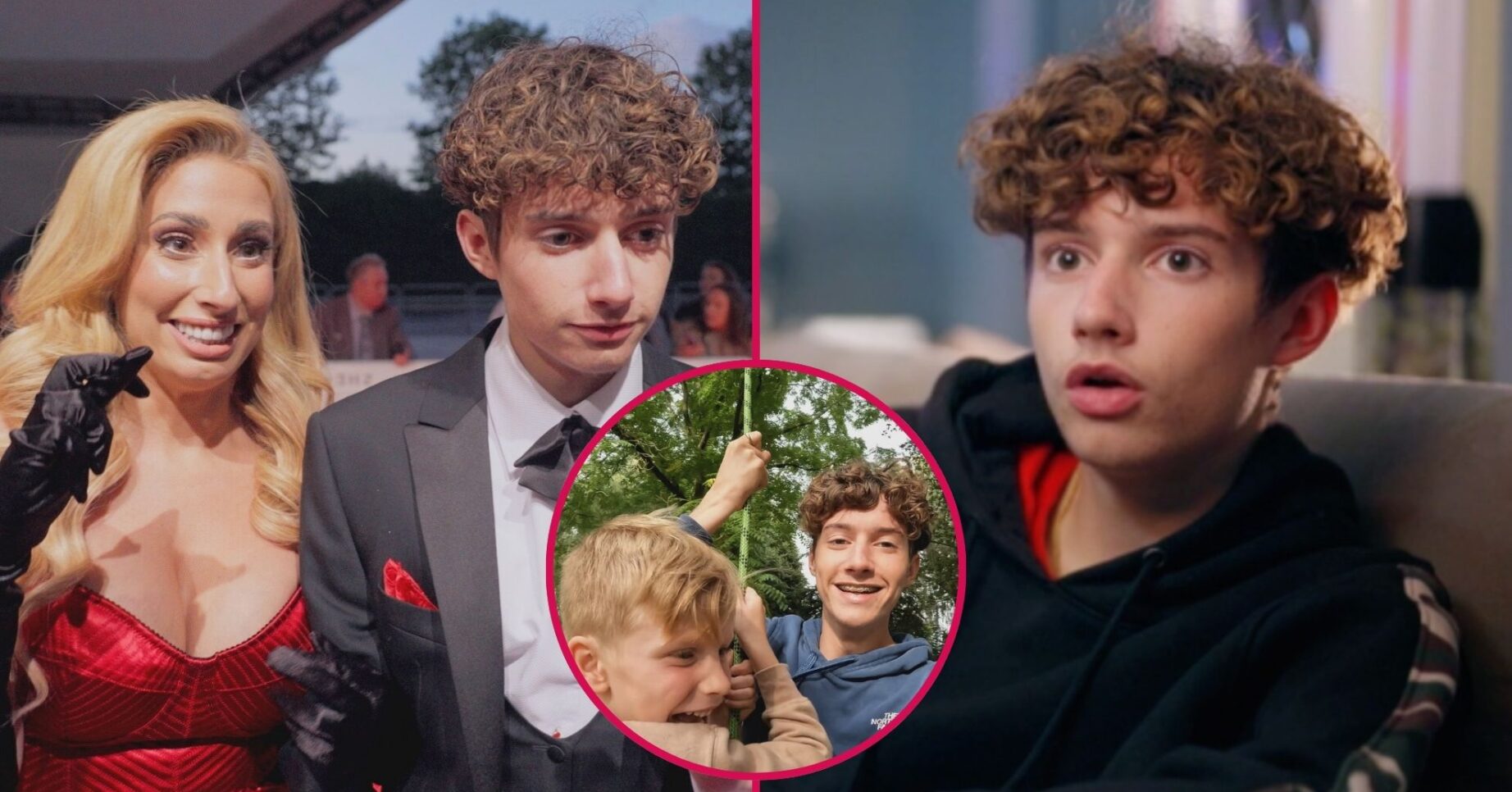 Meet Stacey Solomon's eldest son Zach - Doting big brother, Hollyoaks ...