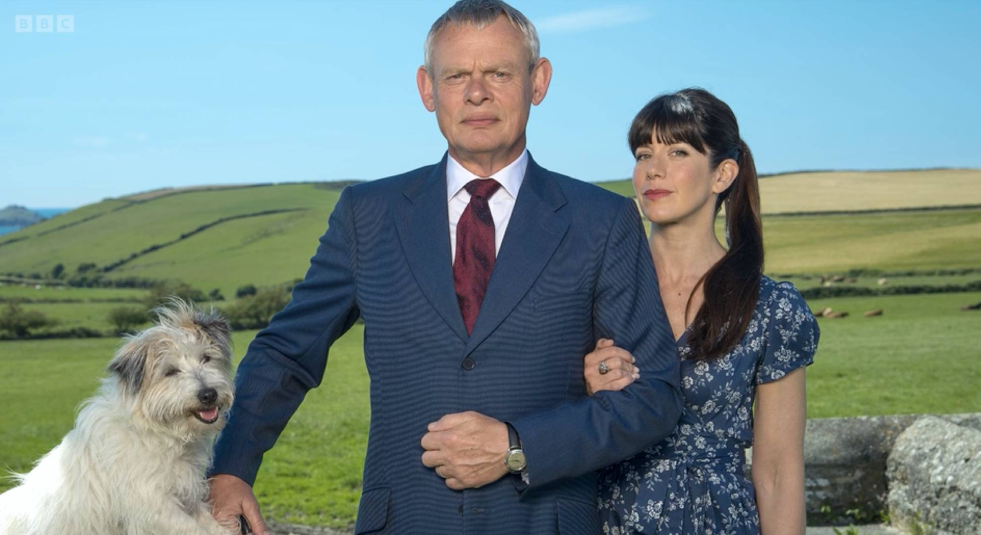 Martin Clunes pays tribute to Doc Martin co-star Dodger after dog's ...