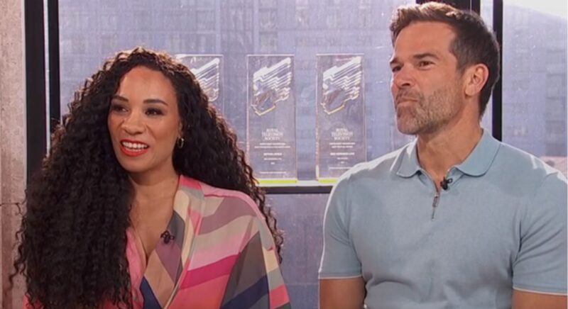 Michelle Ackerley pregnant with first baby as Gethin Jones offers ...