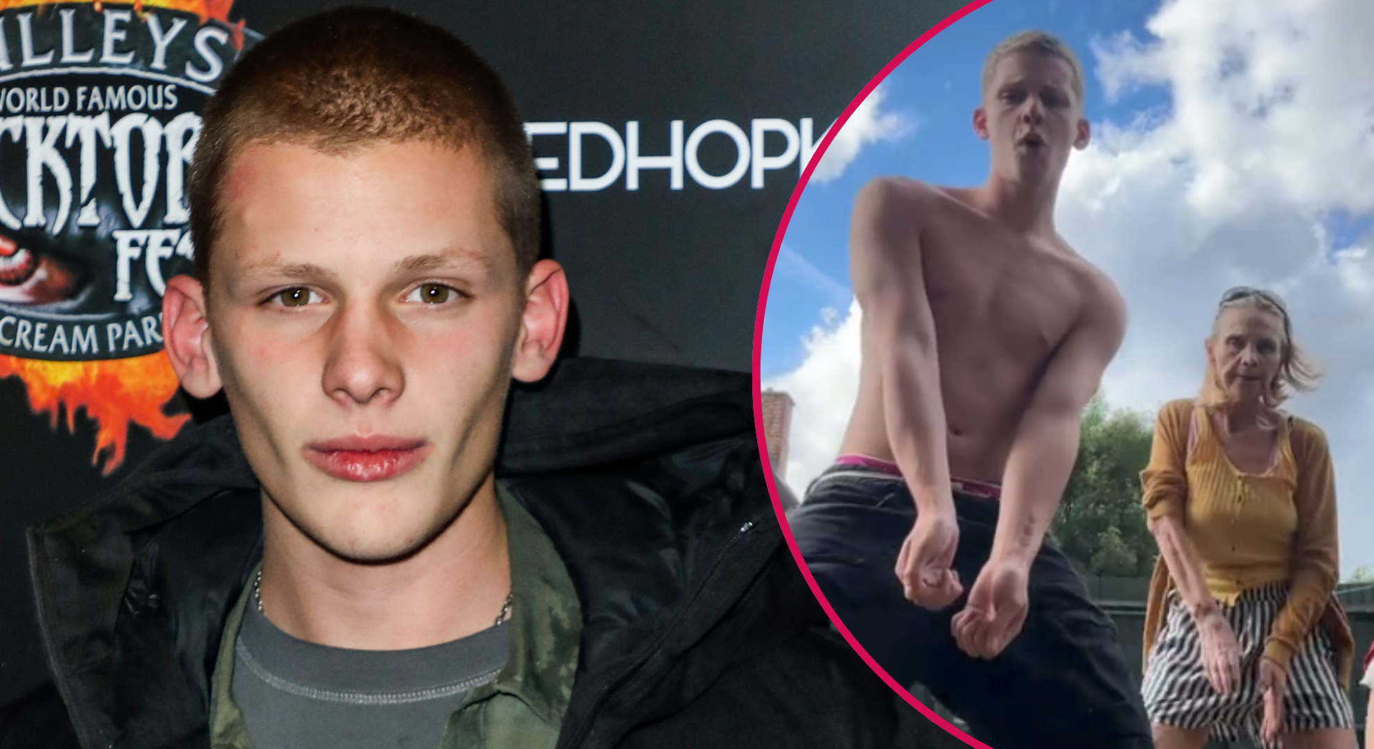 Freddy Brazier shares video with Jackiey Budden as dad Jeff 'launches ...