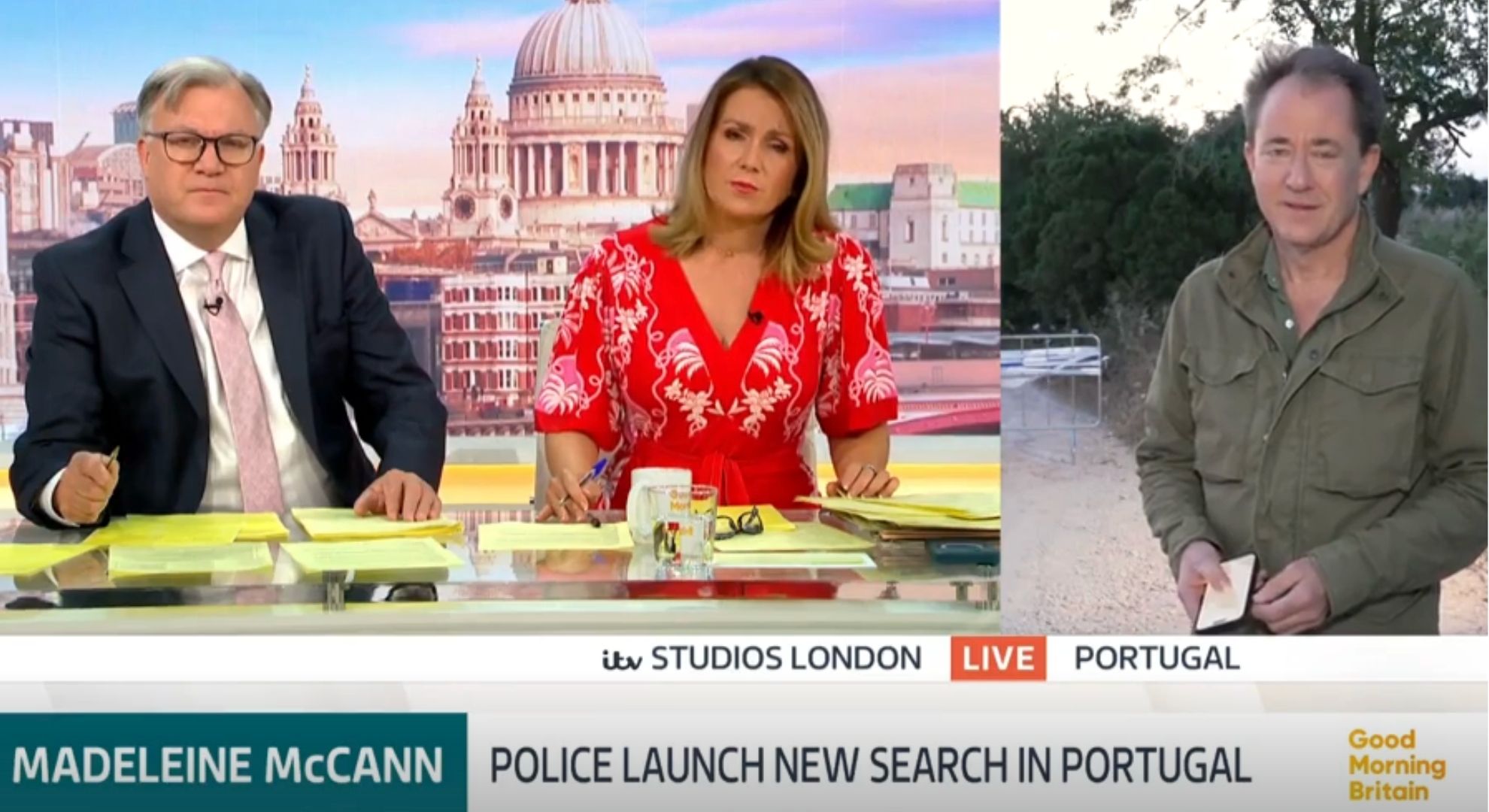 Susanna Reid halts Good Morning Britain for Madeleine McCann announcement