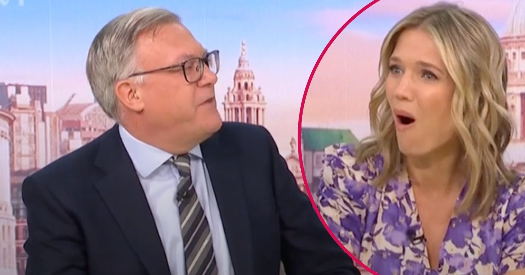 Good Morning Britain viewers seething as Ed Balls 'fat-shames' Charlotte Hawkins
