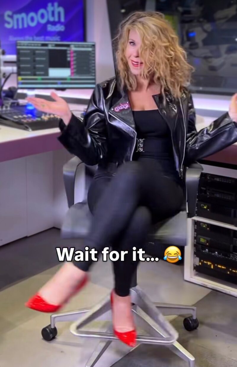 Kate Garraway wows fans in skin-tight Sandy from Grease outfit