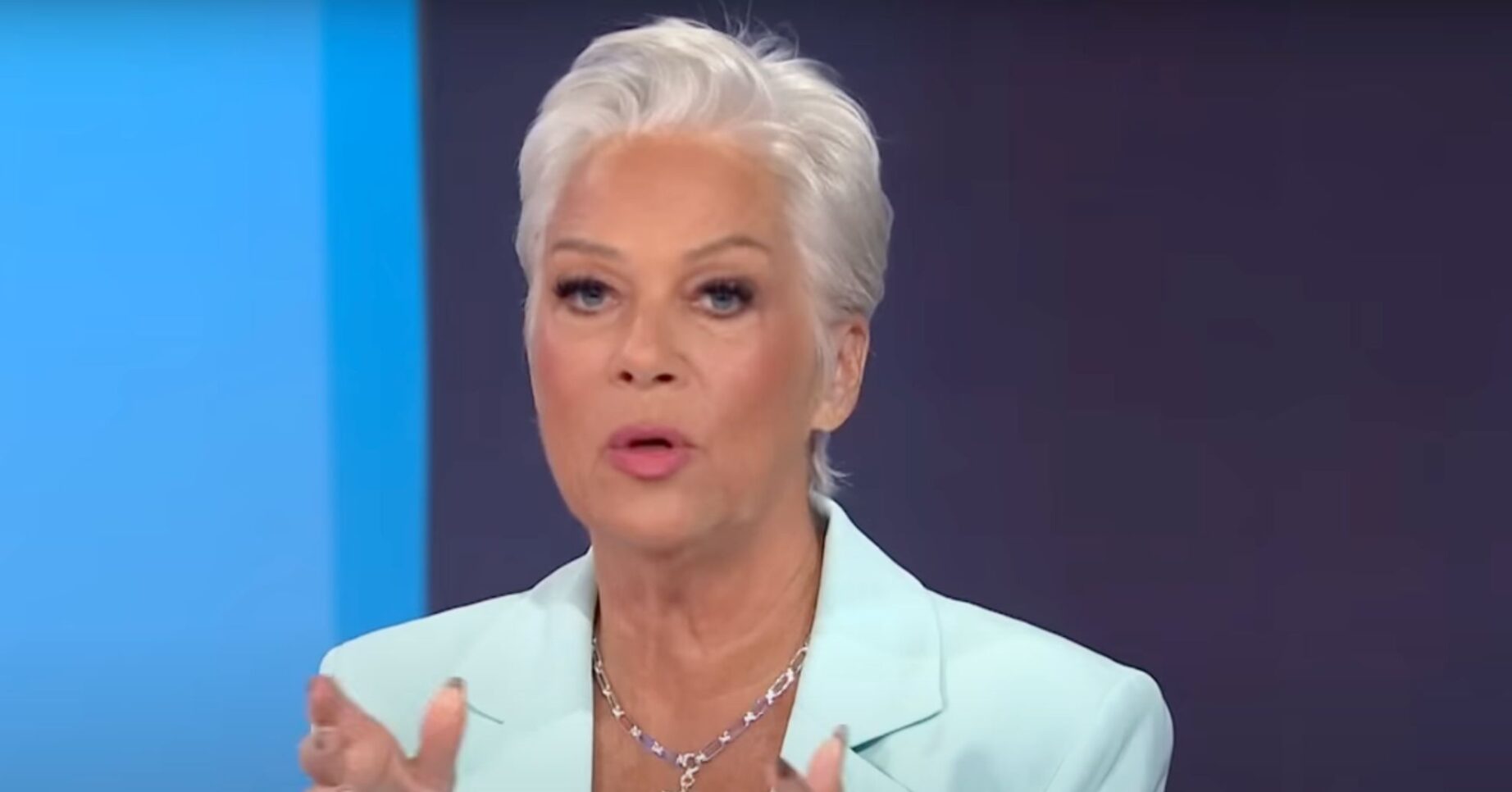 Denise Welch reveals domestic abuse battle from former partner